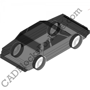 Mini Cooper | Free AutoCAD block in DWG