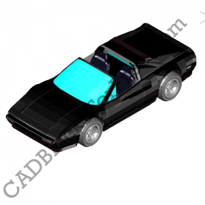 Ford GT-40 | Free AutoCAD block in DWG