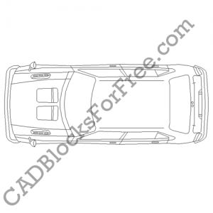 Porsche 911 | Free AutoCAD block in DWG