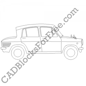 Porsche 911 Carrera | Free AutoCAD block in DWG