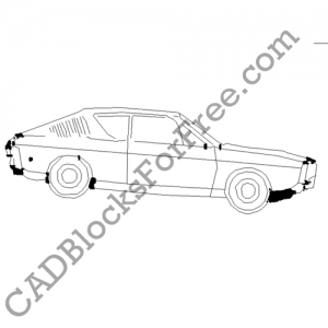 Porsche 911 | Free AutoCAD block in DWG