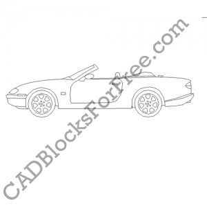 Porsche 911 Carrera | Free AutoCAD block in DWG