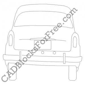 Car | Free AutoCAD block in DWG