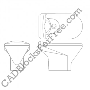 Bidet | Free AutoCAD block in DWG