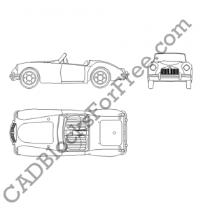 Mercedes | Free AutoCAD block in DWG