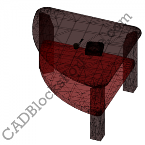 Coffee Table | Free AutoCAD block in DWG
