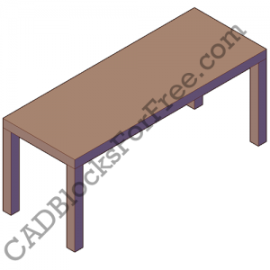 Coffee Table | Free AutoCAD block in DWG
