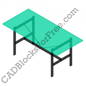 Coffee Table | Free AutoCAD block in DWG