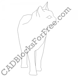 Dog | Free AutoCAD block in DWG