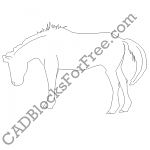 Deer | Free AutoCAD block in DWG