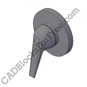 Shower Mixer | Free AutoCAD block in DWG