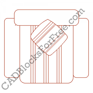 Folding Chair | Free AutoCAD block in DWG