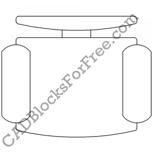 Stool | Free AutoCAD block in DWG