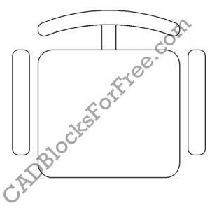 Folding Chair | Free AutoCAD block in DWG