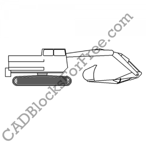 Tractor | Free AutoCAD block in DWG