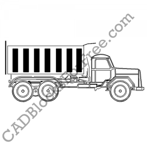 Dumper | Free AutoCAD block in DWG
