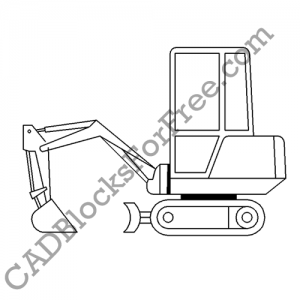 Bobcat | Free AutoCAD block in DWG
