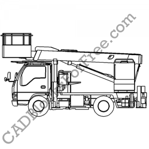 Tractor | Free AutoCAD block in DWG