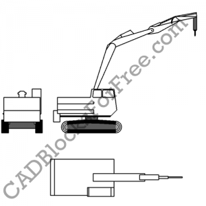 Bobcat | Free AutoCAD block in DWG