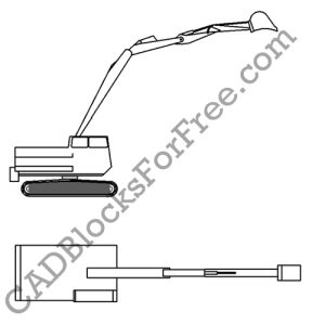 Loader | Free AutoCAD block in DWG