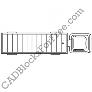 Truck | Free AutoCAD block in DWG