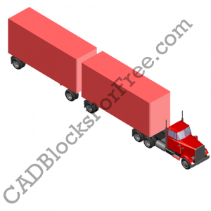 Tanker Truck Rigid | Free AutoCAD block in DWG