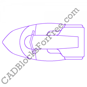 Boat | Free AutoCAD block in DWG