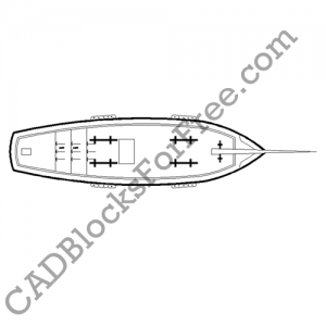 Ship | Free AutoCAD block in DWG