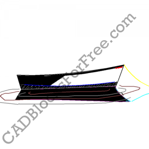 Boat | Free AutoCAD block in DWG