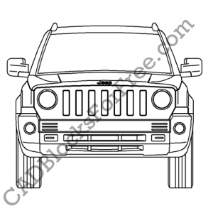 Jeep | Free AutoCAD block in DWG