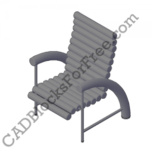 Bar Stool | Free AutoCAD block in DWG