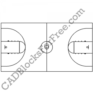 Basketball | Free AutoCAD blocks in DWG
