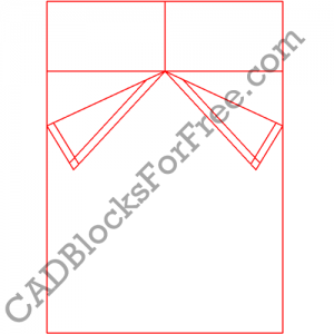 Bunk Beds | Free AutoCAD block in DWG