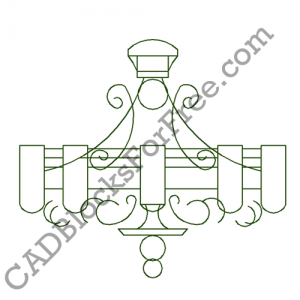 Ceiling Light | Free AutoCAD block in DWG