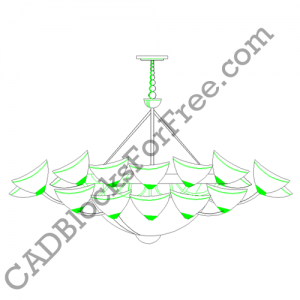 Ceiling Light | Free AutoCAD block in DWG