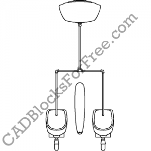 Urinal | Free AutoCAD block in DWG