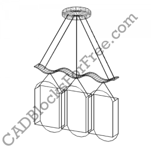 Ceiling Light | Free AutoCAD block in DWG