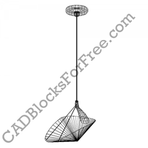 Chandelier | Free AutoCAD block in DWG